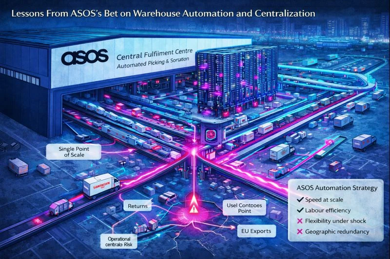 Lessons From ASOS’s Bet on Warehouse Centralization
